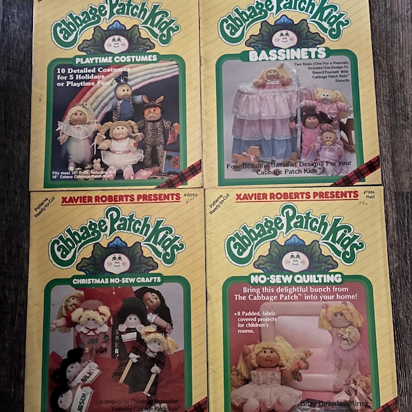 Cabbage Patch Pattern Book - Etsy