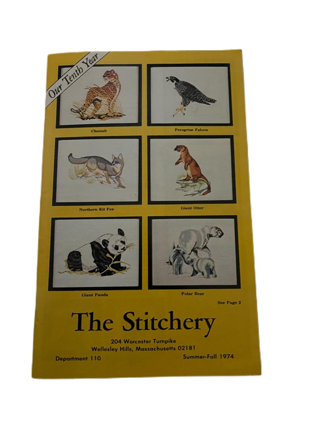 Vintage 1974 "the Stitchery" Cross-stitch Catalog Booklet! 47 Pages ...