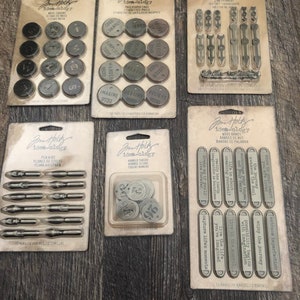 METAL Idea-ology Tim Holtz METAL Embellishments. You - Etsy