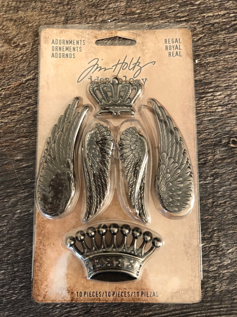 METAL Idea-ology Tim Holtz METAL Embellishments. You - Etsy