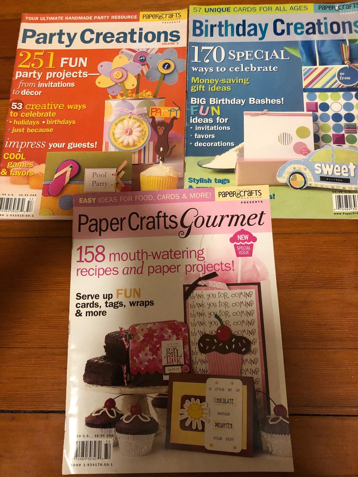 Lot of 11 Different PAPER CRAFTS Magazines. Special Editions. - Etsy