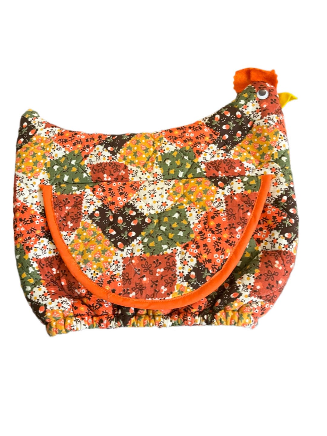 Vintage Handmade Hand Sewn Chicken Tea Kettle Cover! Very Nice Pre ...