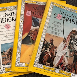 1960-1974 National Geographic Magazines. Good Condition. YOU CHOOSE! - Etsy