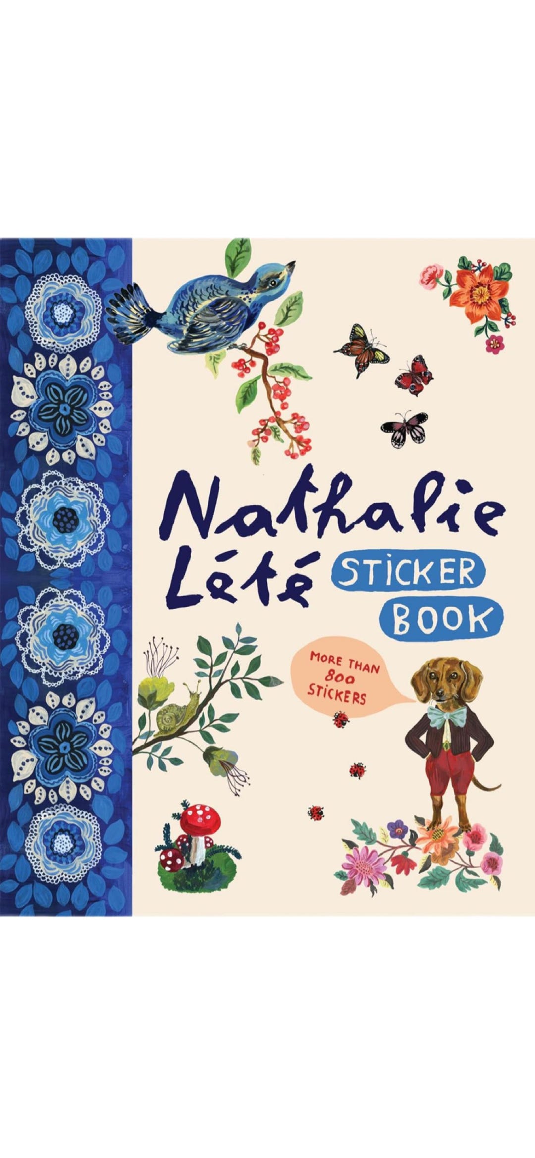 IN STOCK Nathalie Lete. Brand New Release! Hardcover Sticker Book With ...