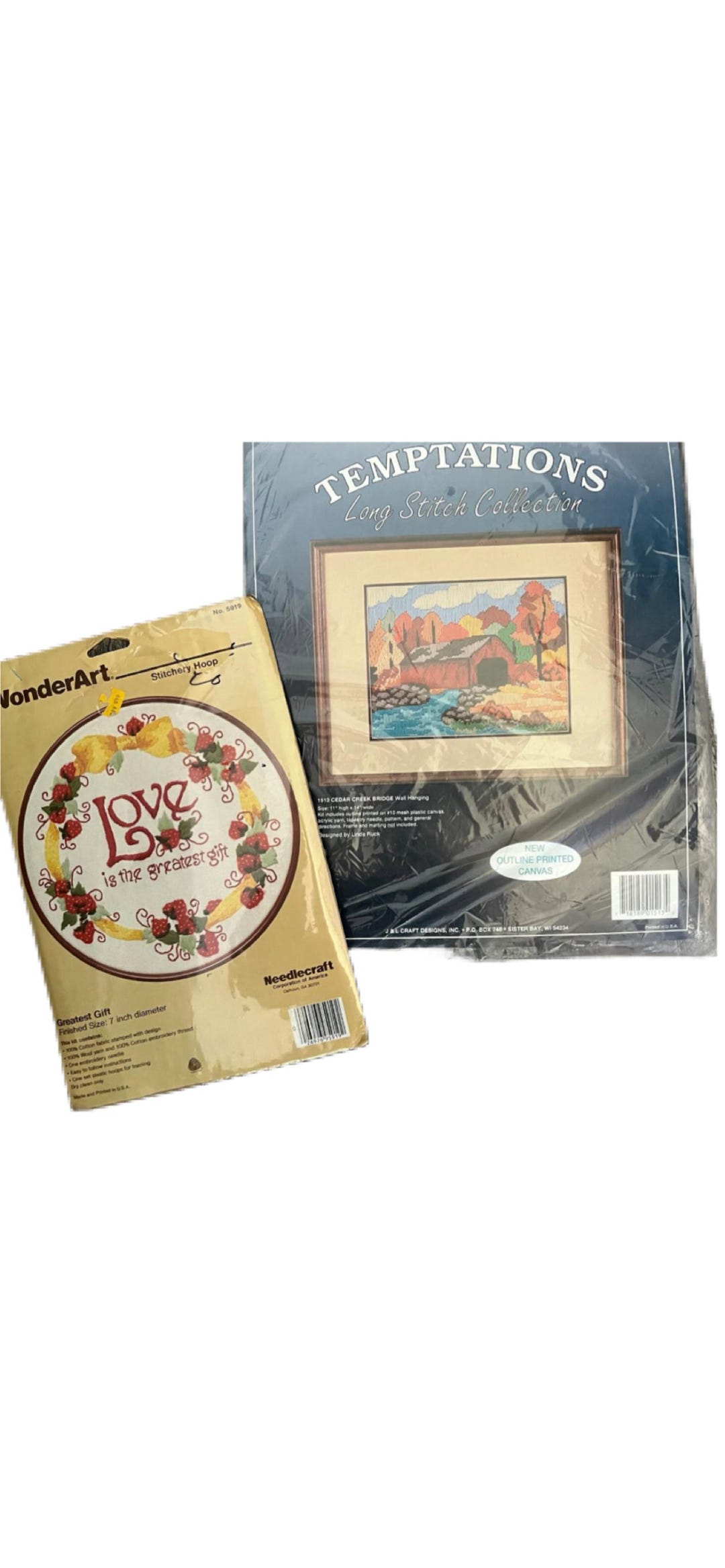 The Wonderart or J & L Craft Designs Creative Needlecrafts. Vintage ...