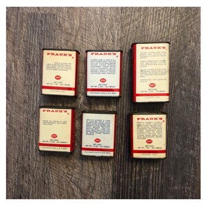 Vintage Frank’s Brand Spice Tin. 1950s Various Spice Seasoning Tins ...