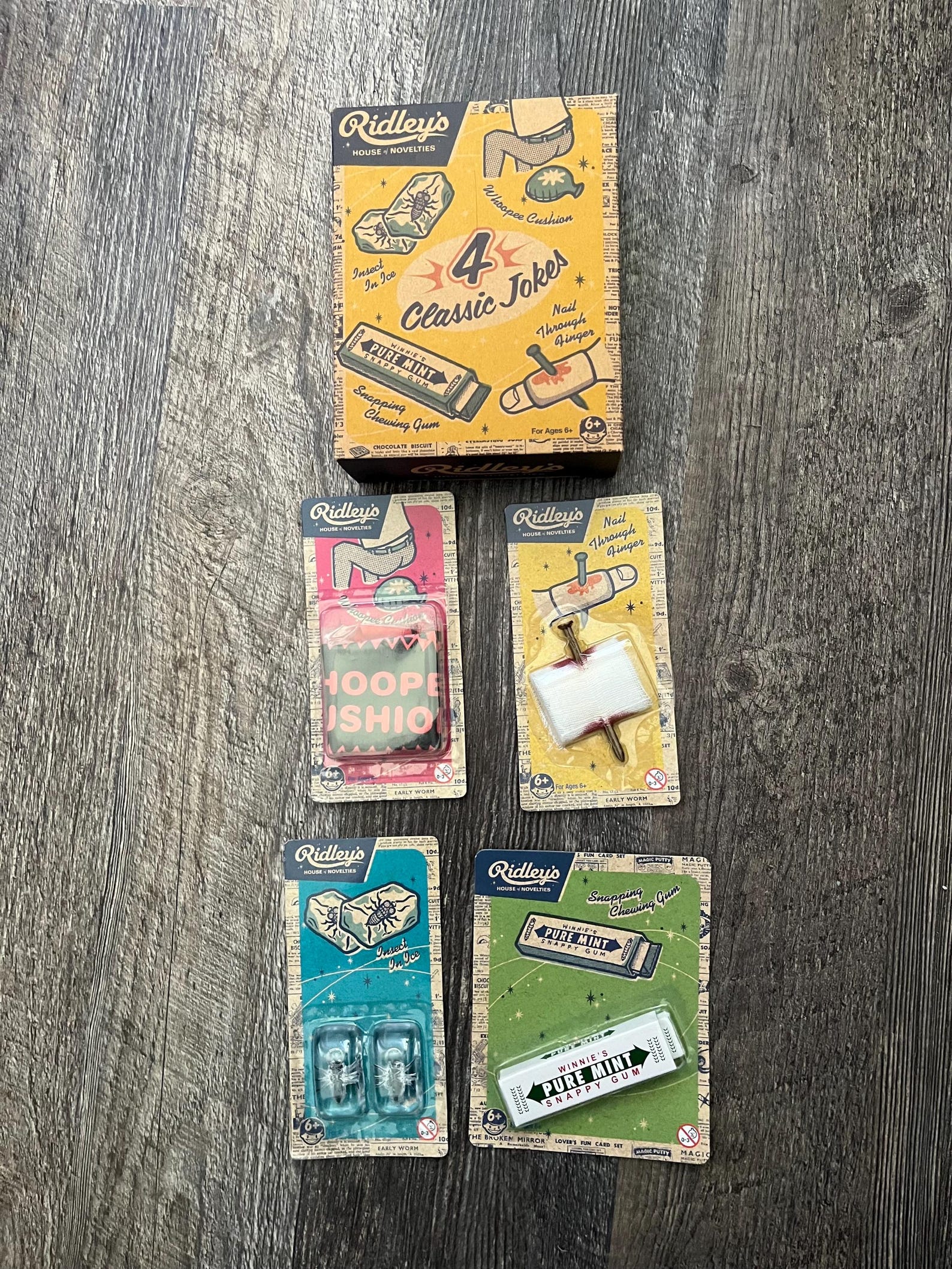 Ridley's House of Novelties - 4 Classic Jokes - New in Package! Pre ...