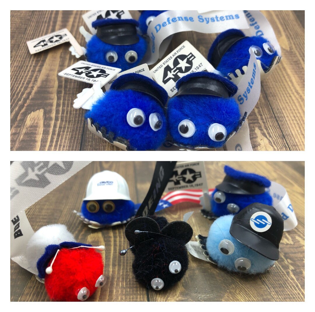 Lot of 5 Vintage Random Weepuls. Colors Advertising Ribbons - Etsy