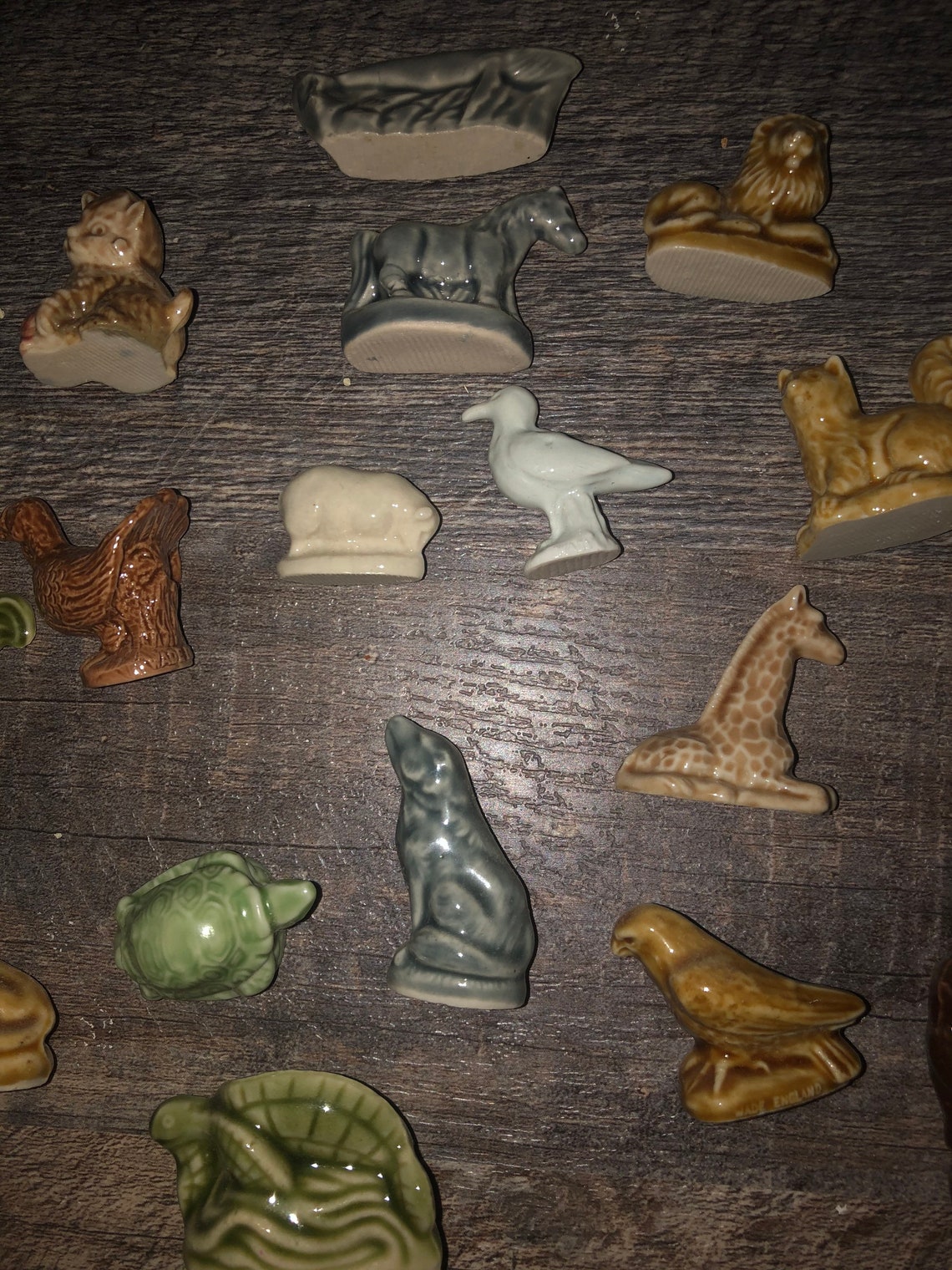27 Vintage Antique Wade figurines. Mixed variety of Animals. | Etsy