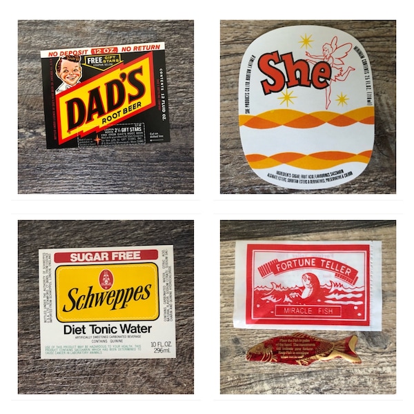 Vintage Soda Labels - Etsy