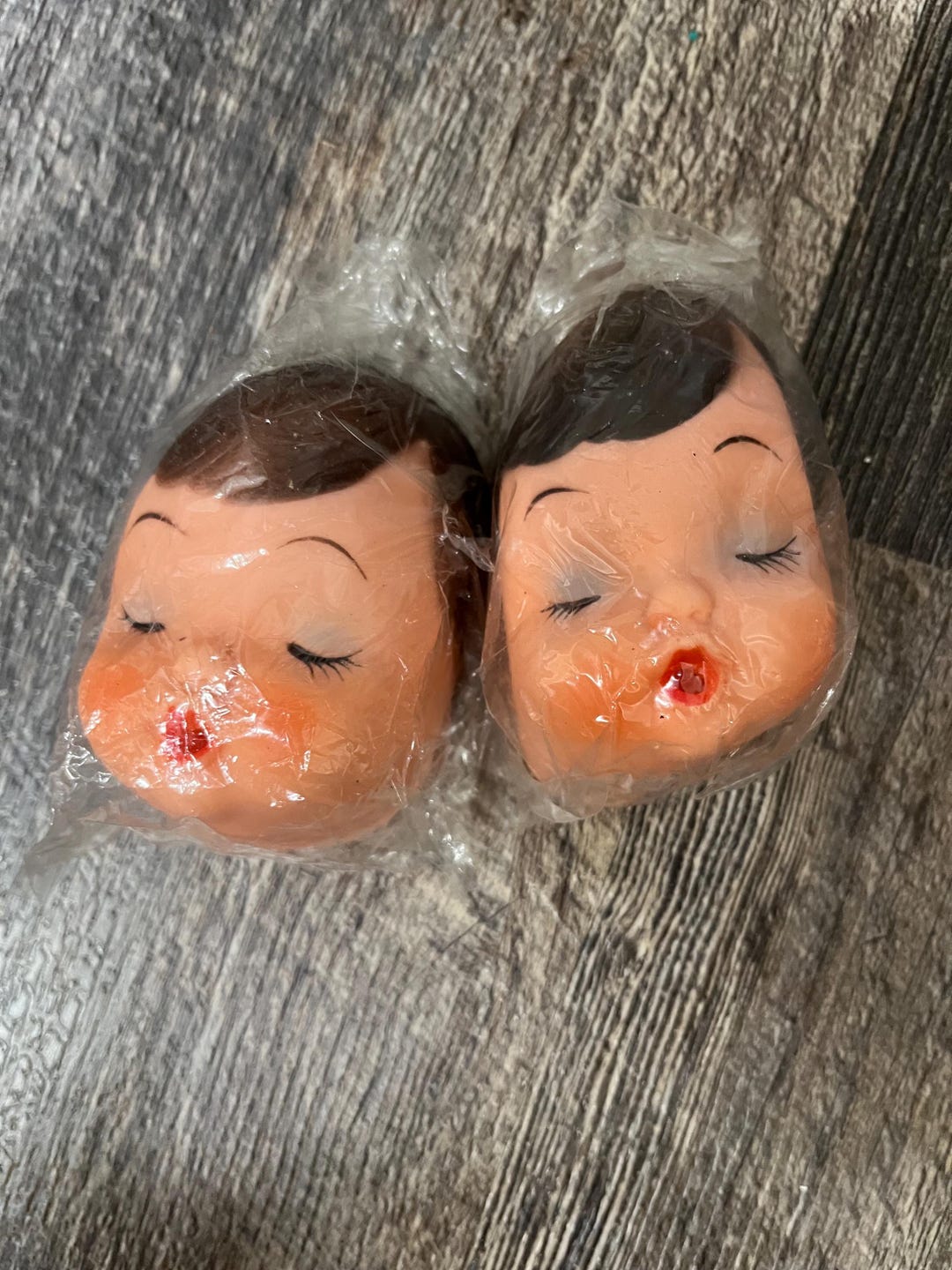 Vintage Baby Doll Face and Hands With Bottle. New Old Pre Owned Stock ...
