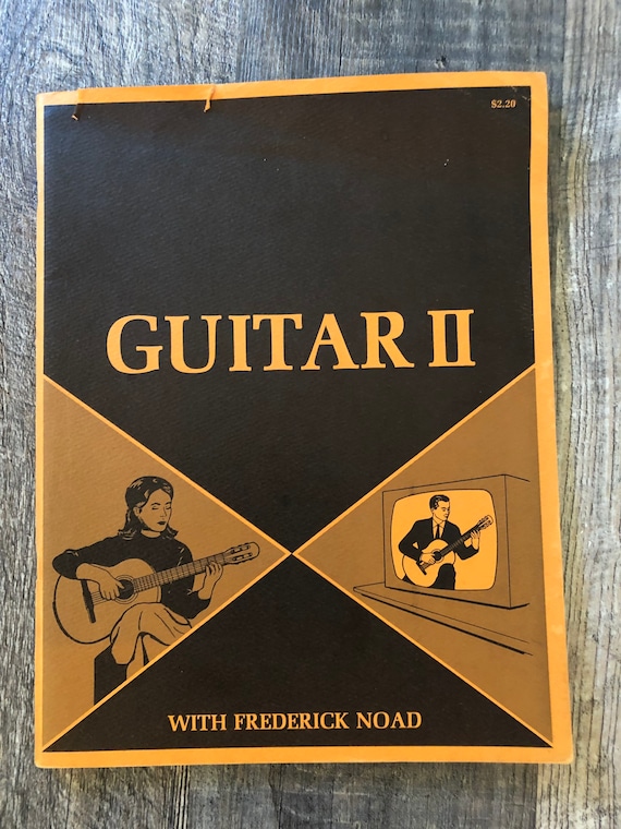 Vintage Guitar Instruction Music Book With Frederick Noad. - Etsy