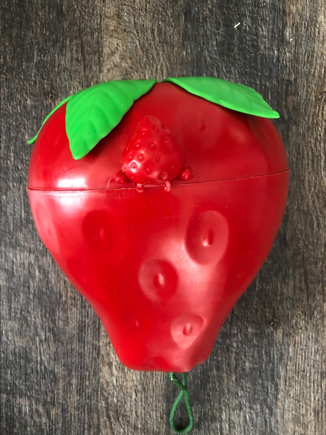 Vintage Strawberry Shortcake Doll CASE. Strawberry Shaped Carrying Case ...