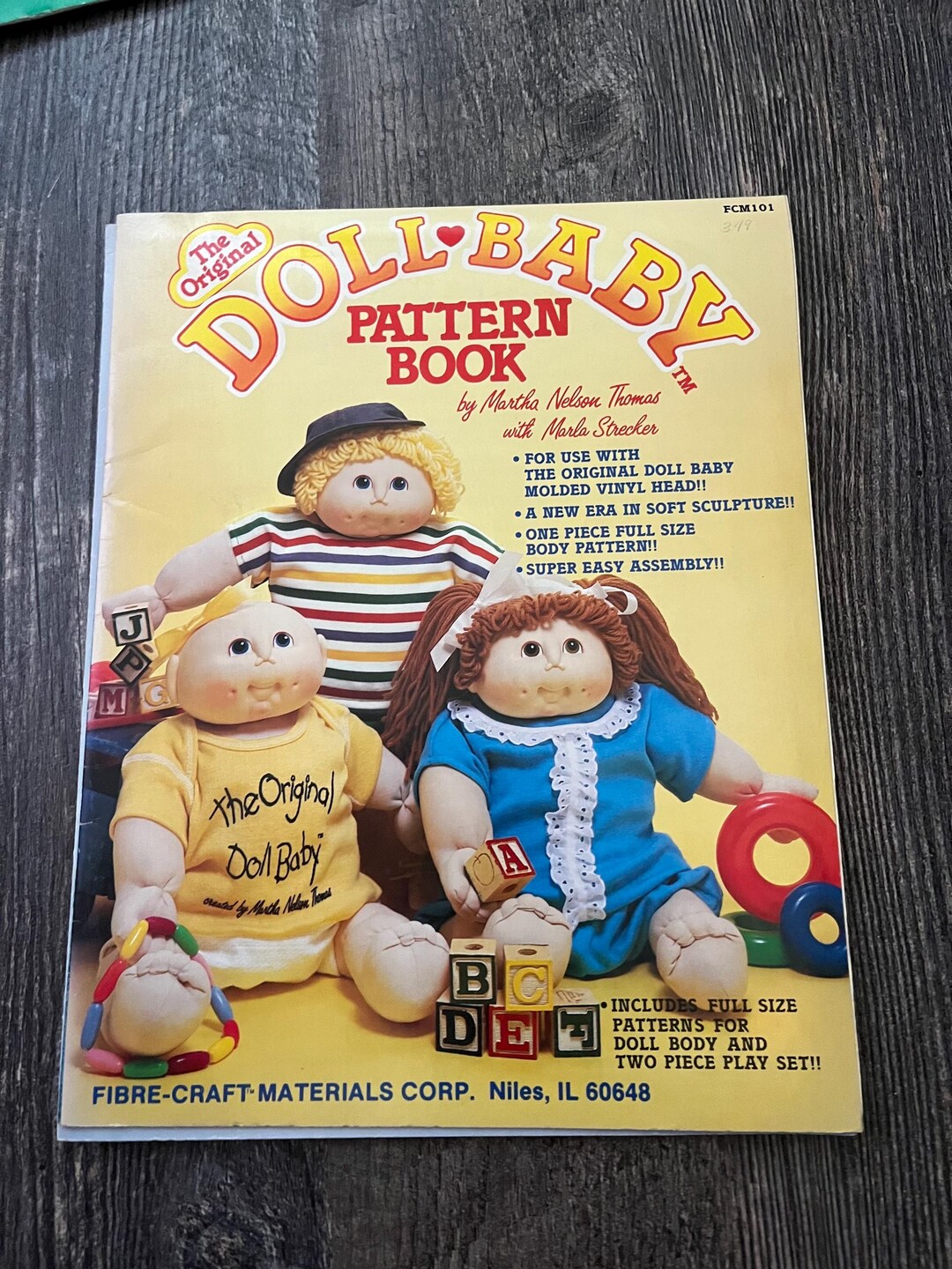 Vintage the Original Doll Baby Pattern Book or Little Doll Baby! Martha Thomas! YOU CHOOSE! - Etsy