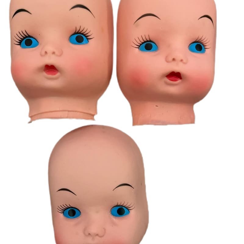 Vintage Look Doll Head - Etsy