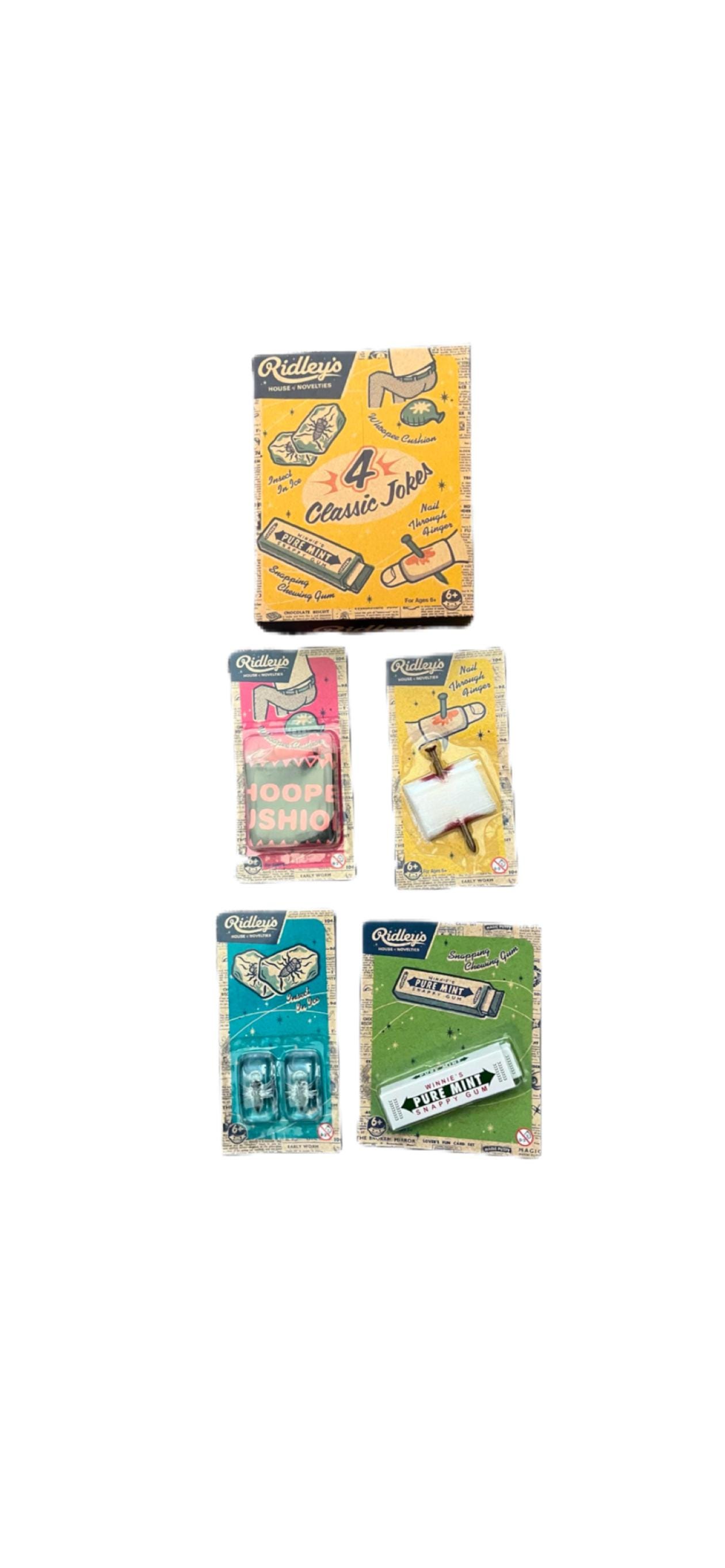 Ridley's House of Novelties - 4 Classic Jokes - New in Package! Pre ...
