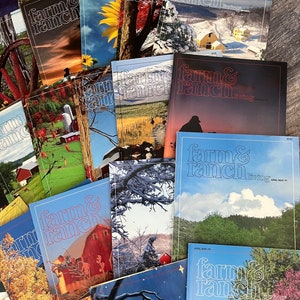 Vintage Farm & Ranch Magazines! 1983-1994 Good Condition. YOU CHOOSE ...