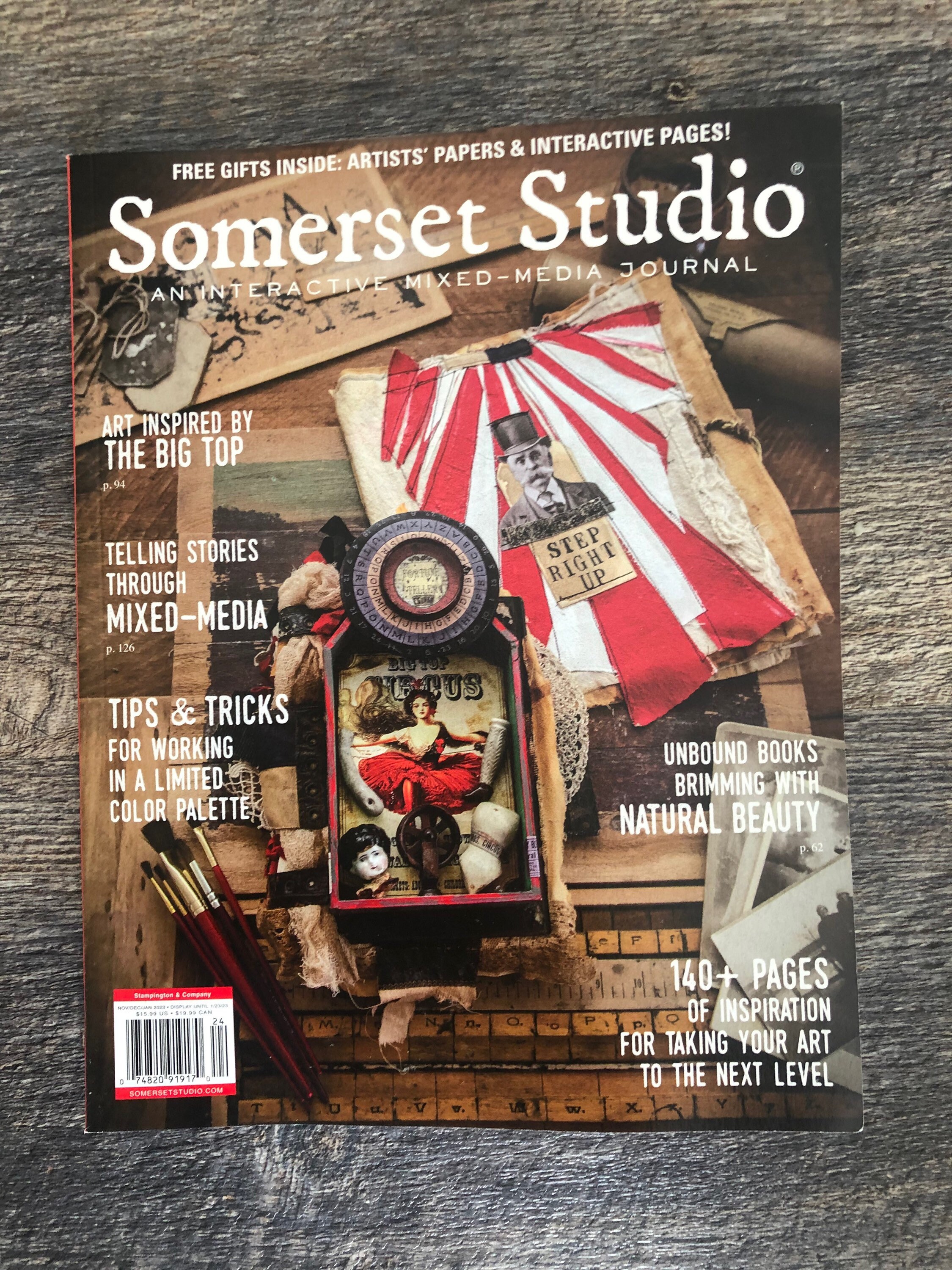 Stampington Art Journaling Magazine - Etsy