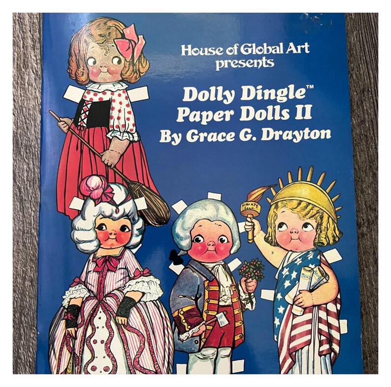 Vintage Paper Doll Book! Peter Rabbit, Dolly Dingle, North American ...