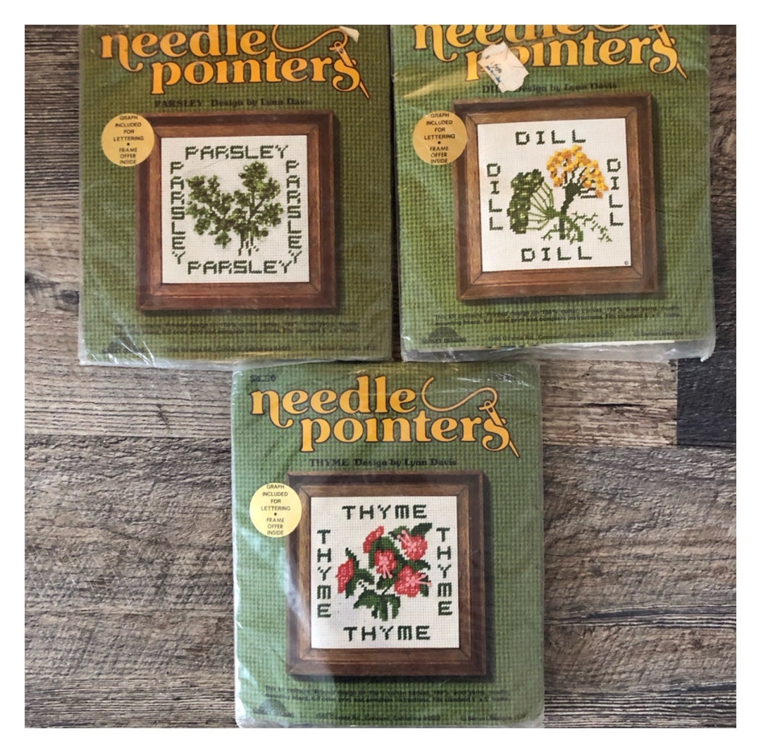 Jiffy Needlepointers New Old Stock. 1975 Sunset Designs. Preowned Unopened. YOU CHOOSE. - Etsy