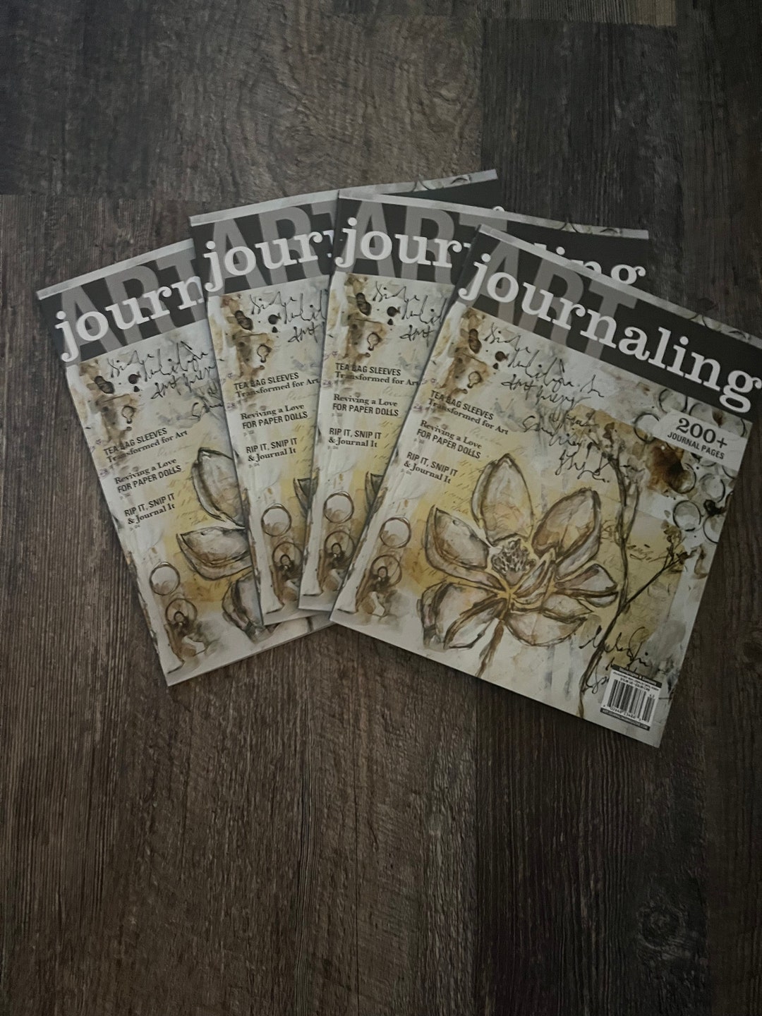 Art Journaling Issue Stampington and Co Magazine. July August September ...