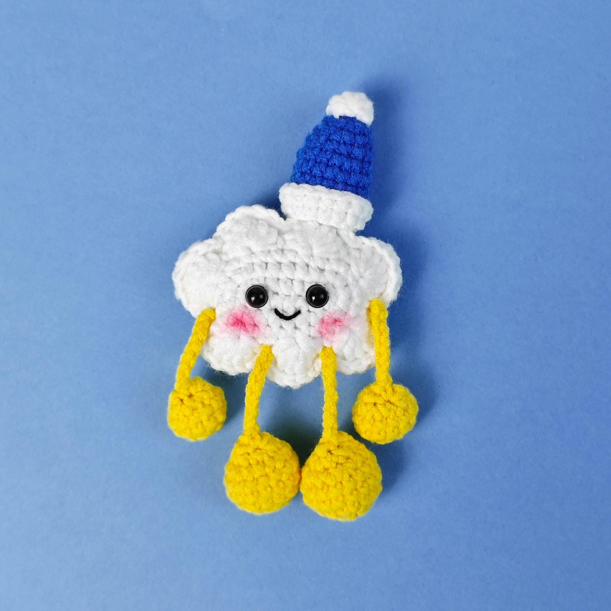 Small Clouds Crochet Pattern PDF Easy Crochet Clouds Amigurumi Pattern Crochet Animal Pattern ...