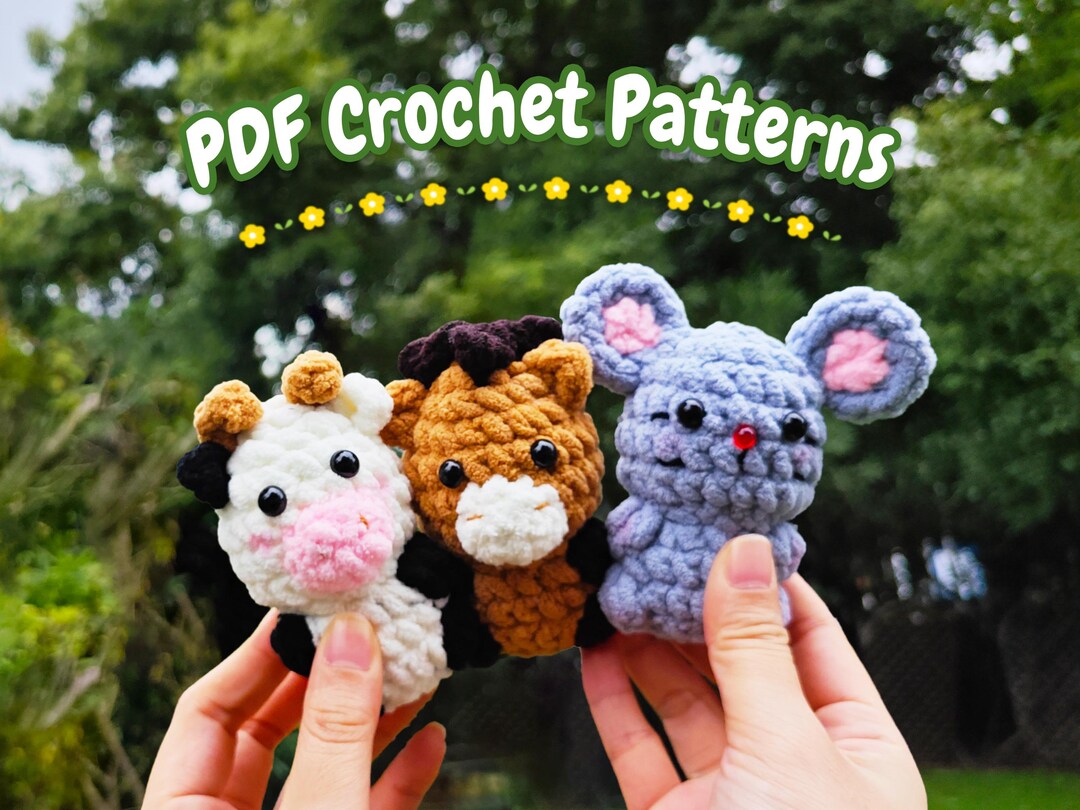 Low Sew Amigurumi Crochet Patterns - Crochet Farm Baby Pattern ...