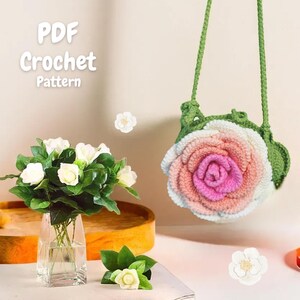CROCHET PATTERN - Amigurumi Bag - Crochet Camellia Bag Pattern ...