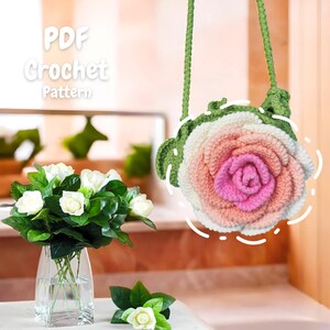 CROCHET PATTERN - Amigurumi Bag - Crochet Camellia Bag Pattern ...