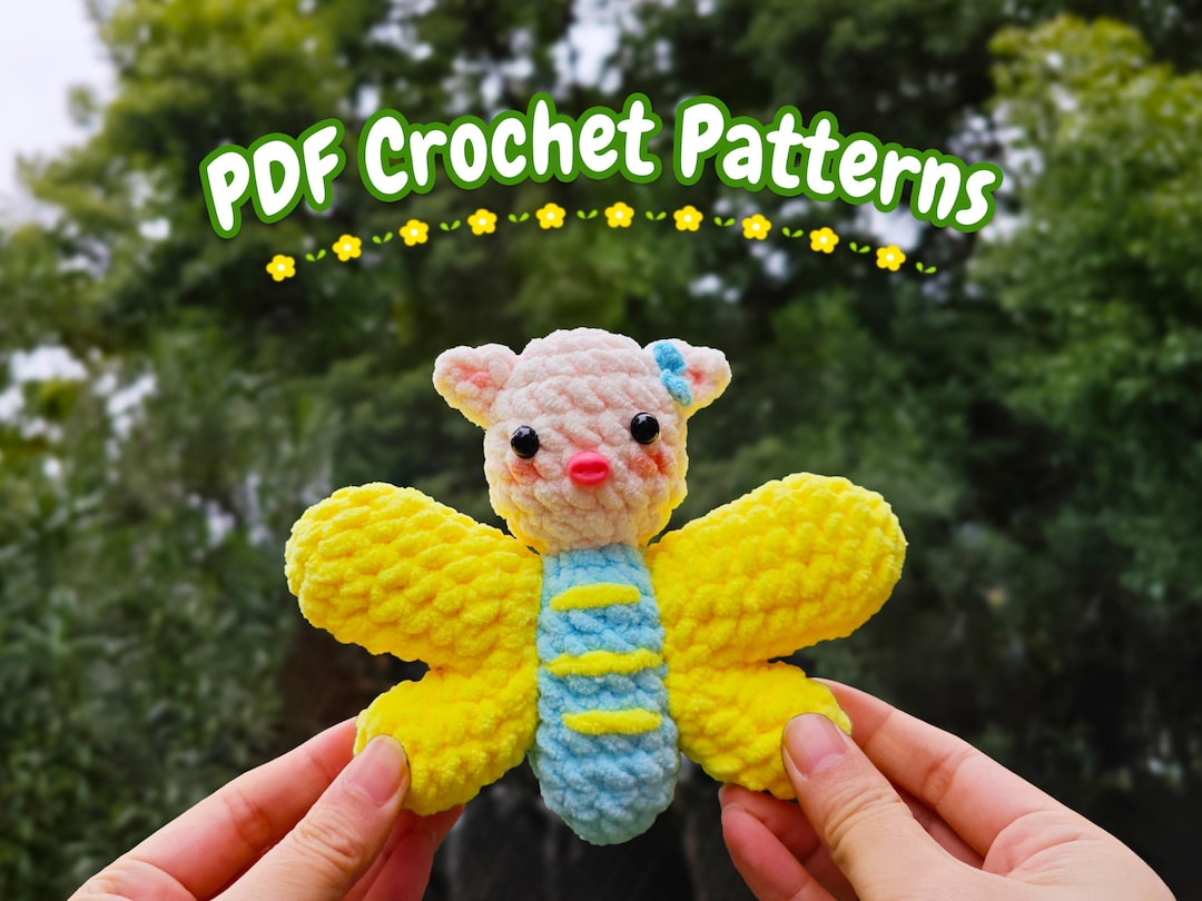 CROCHET PATTERN - Amigurumi Animal Patterns - Easy Crochet Toy Stuffed ...