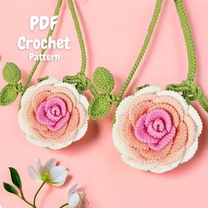 CROCHET PATTERN - Amigurumi Bag - Crochet Camellia Bag Pattern ...