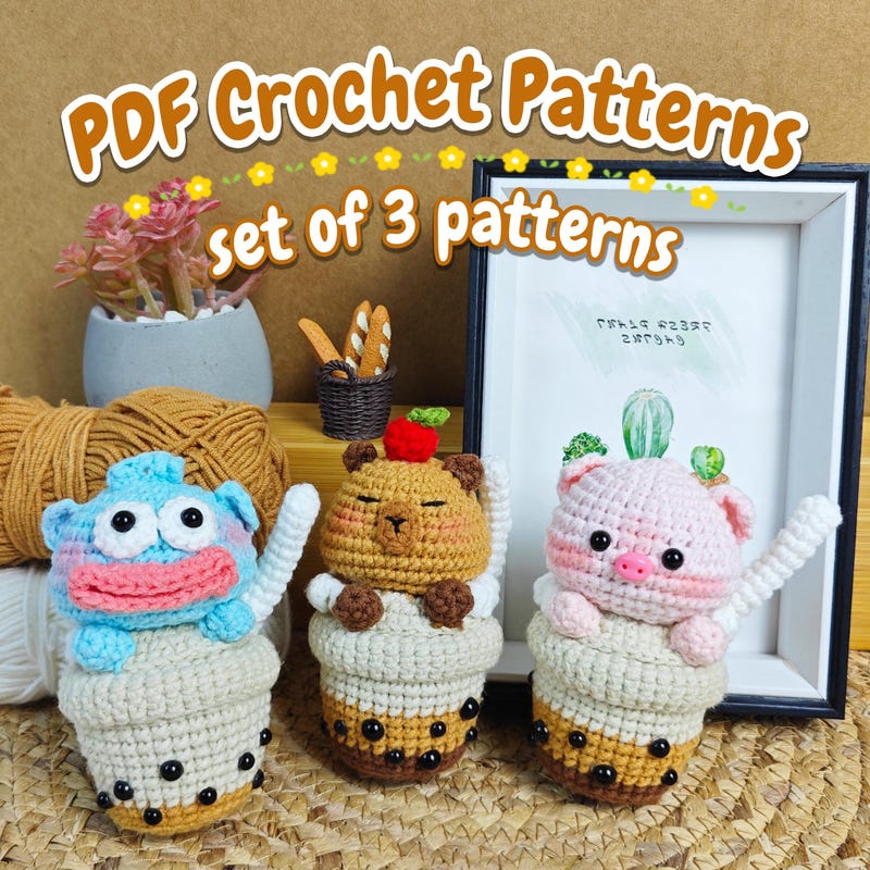 Capybara Boba - Etsy