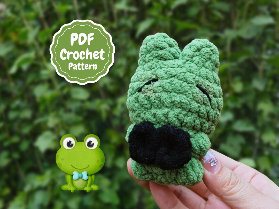 Crochet Pattern - Amigurumi Animal Pattern - Crochet Frog - Amigurumi ...