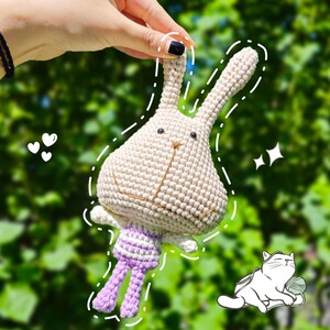 Crochet Pattern Rabbit - Crochet Rabbit Pattern - Amigurumi Big Face ...