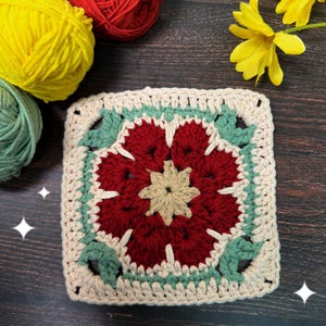 Crochet Granny Square Pattern Crochet Square Amigurumi Pattern PDF ...