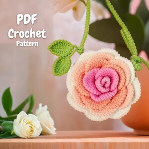 CROCHET PATTERN - Amigurumi Bag - Crochet Camellia Bag Pattern ...