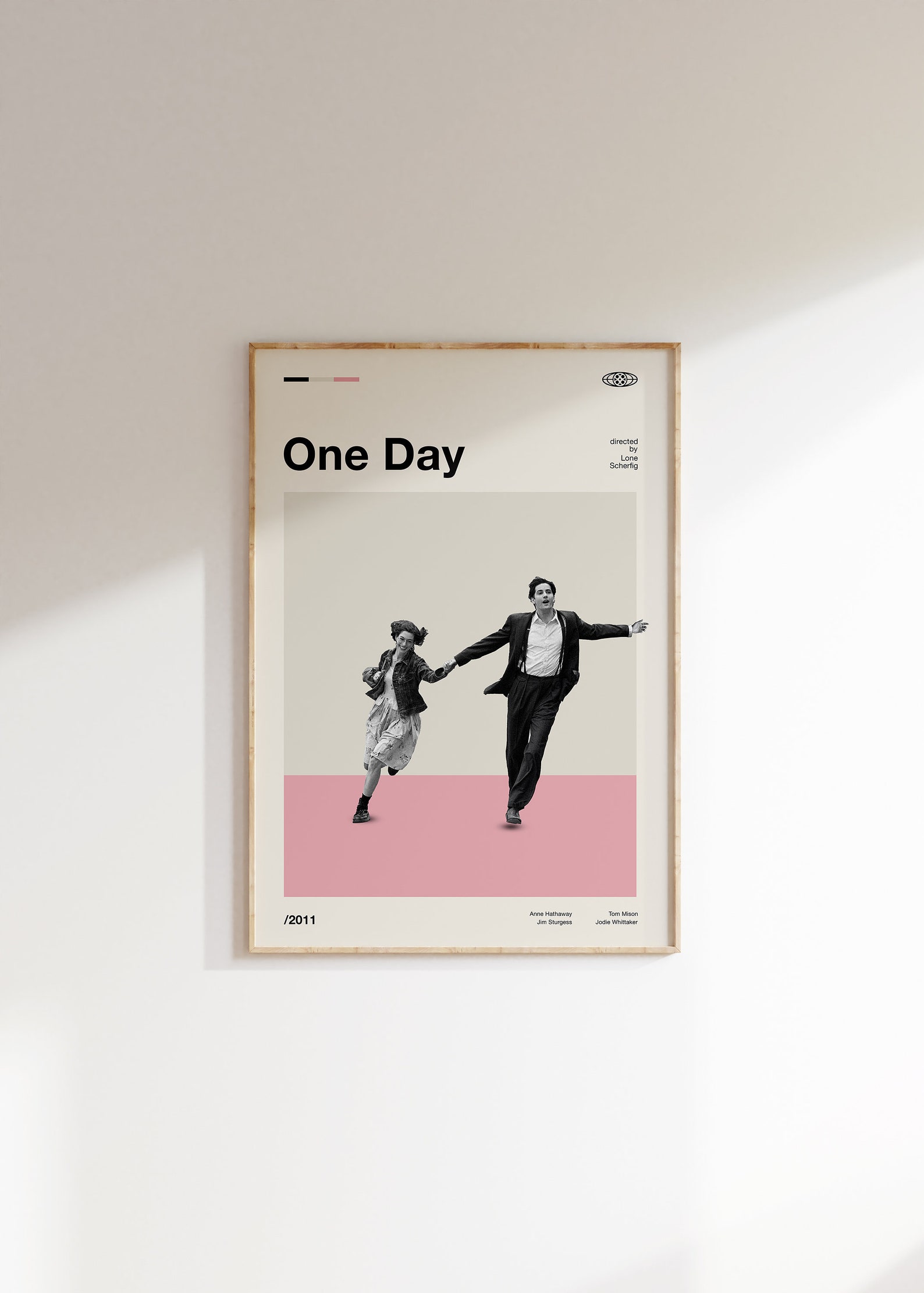 One Day Movie Poster, One Day Print, Minimalist Movie Poster, Custom ...