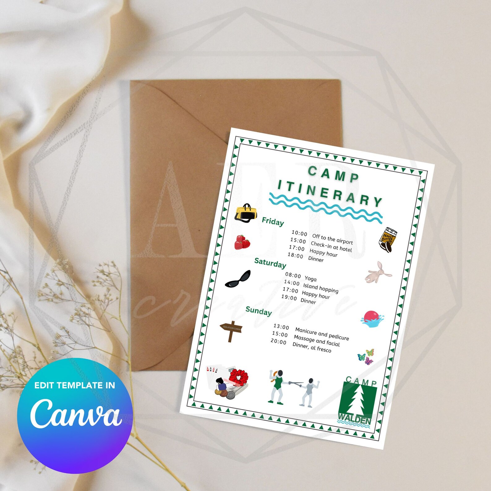 Parent Trap Bachelorette Party Invitation Template Canva - Etsy