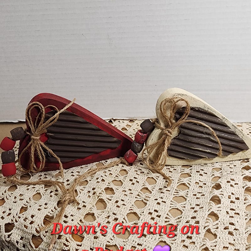 Primitive Valentine - Etsy