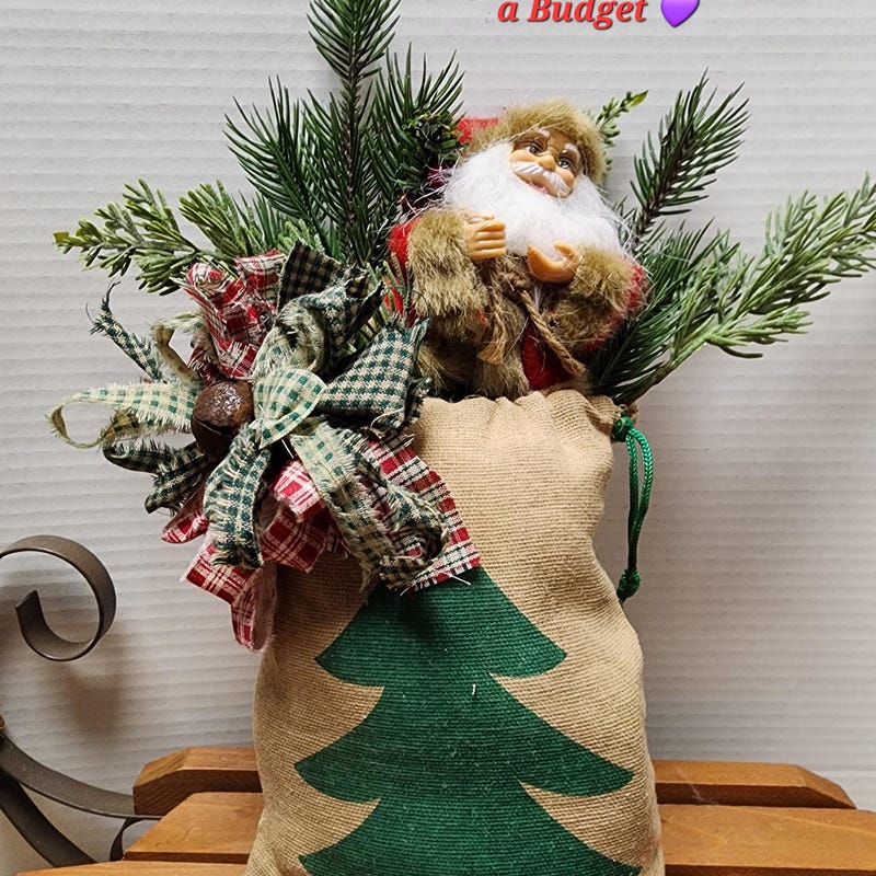 Primitive Burlap Bag - Etsy