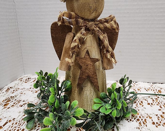 Primitive Farmhouse Angel - Etsy