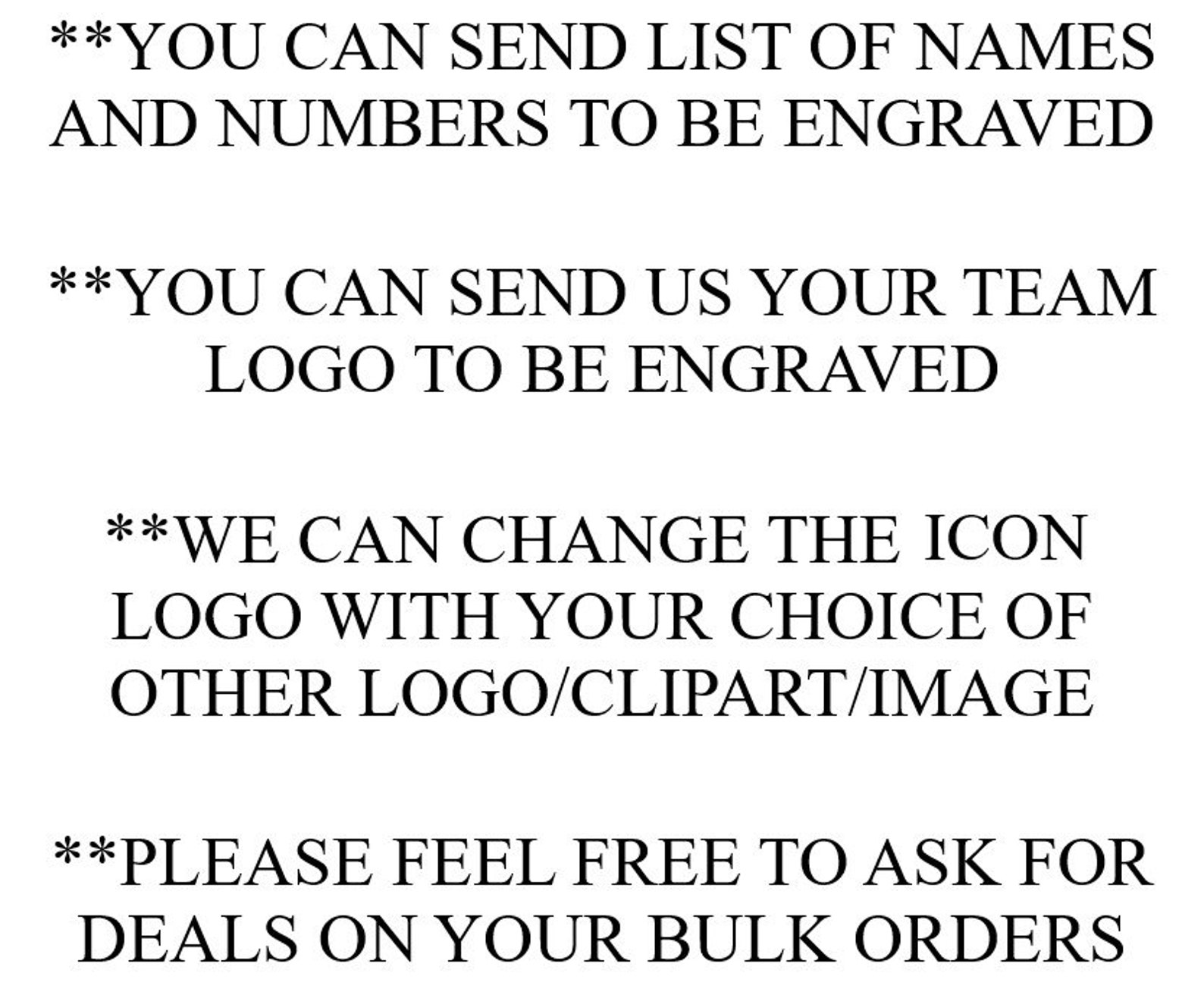 Customized Team Logo Pack of Accessory Bulk Christmas Gift Idea ...