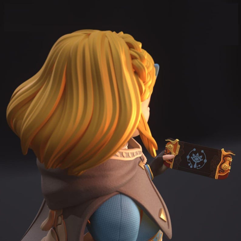 Handcrafted Link - the Hero of Hyrule - 3D Printed Legend of Zelda ...