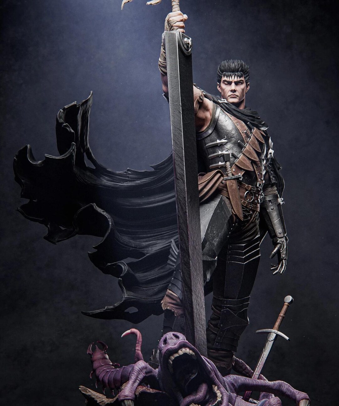 Handcrafted Guts 3D Figure From Berserk Airbrush Painting Art - Etsy