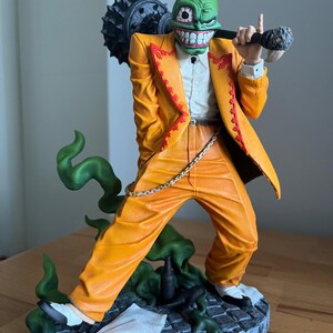 Handcrafted the Mask 3D Printed Figure - Airbrush Painted - Etsy