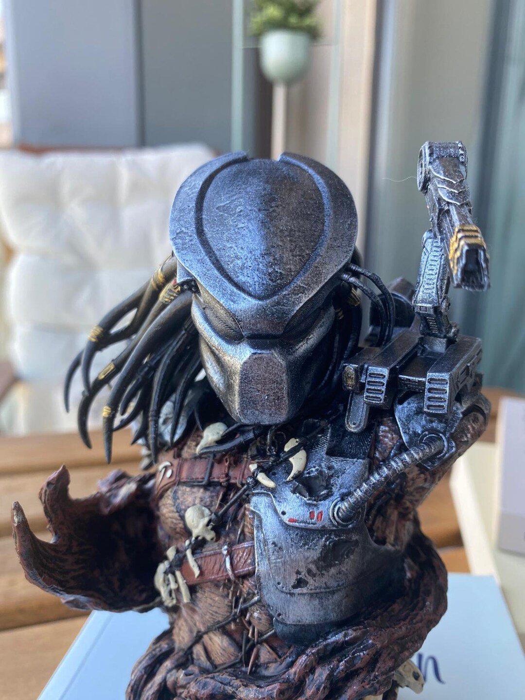Hand-painted Predator Figurine Sculpture - Etsy