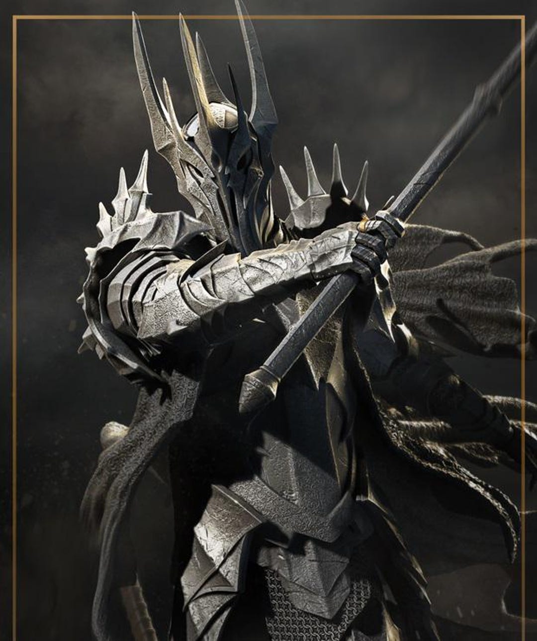 Handcrafted Sauron - the Dark Lord From Middle-earth - 3D Printed Armor ...