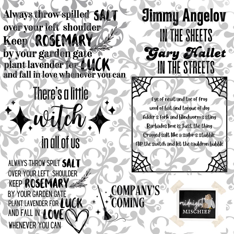 Practical Magic SVG - Etsy