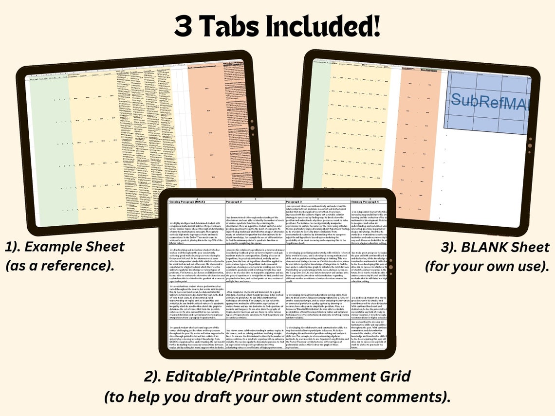 UCAS & Unifrog Subject References Template for School/college Teachers ...