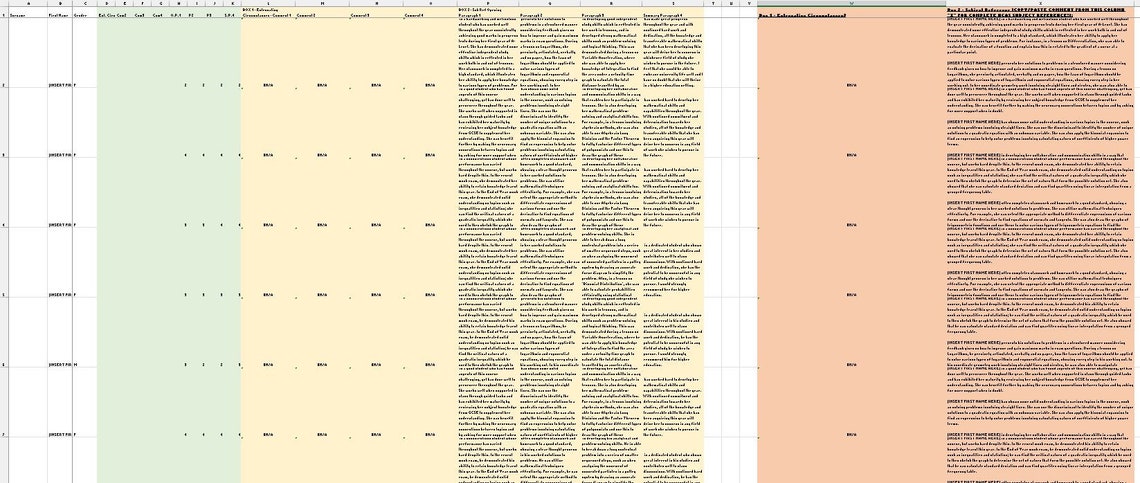 UCAS & Unifrog Subject References Template for School/college Teachers ...